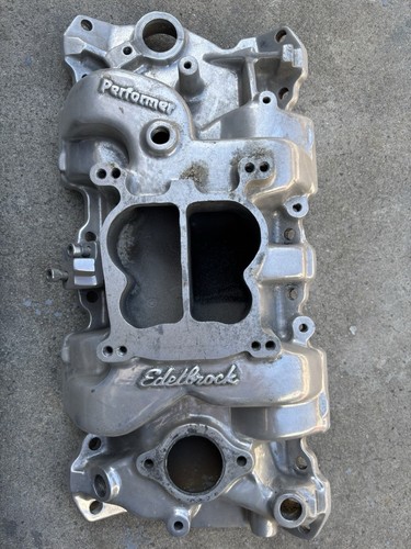 CHEVY Edelblock Performer Small Block Intake Manifolds !!! | eBay