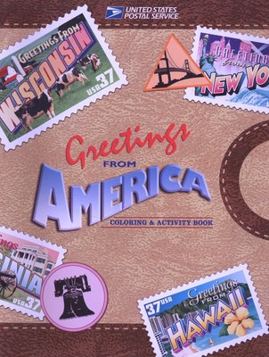 Greetings from America Coloring and Activity Book - - Good - See ...