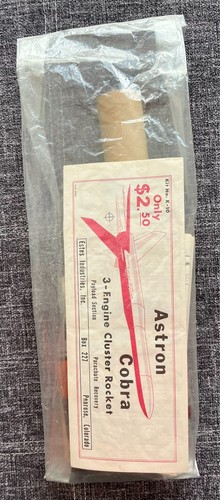 Vintage Estes K-10 Astron Cobra | eBay