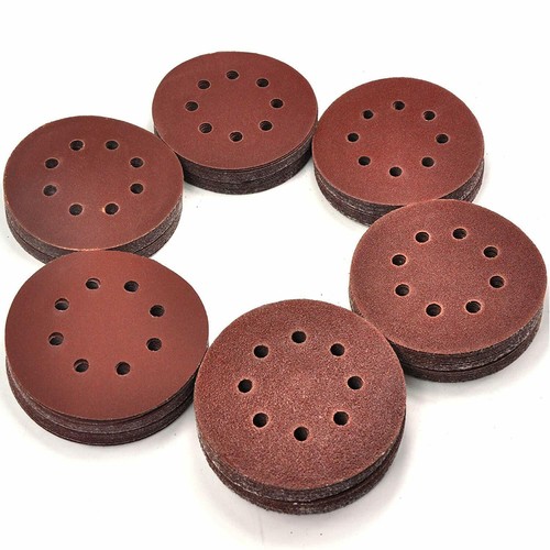 5 inch Sanding Discs 40-2000 Grit for Sander 8-Holes Hook Loop ...