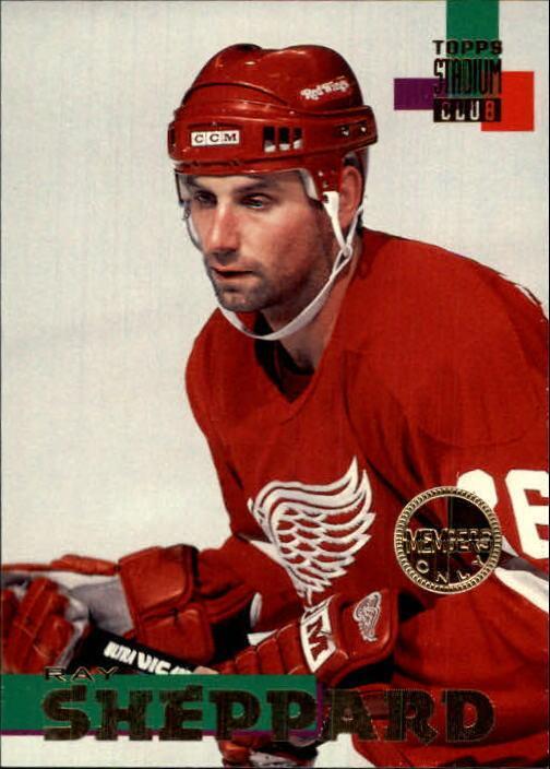 1994-95 Topps Stadium Club - Ray Sheppard #40 Members Only for sale ...