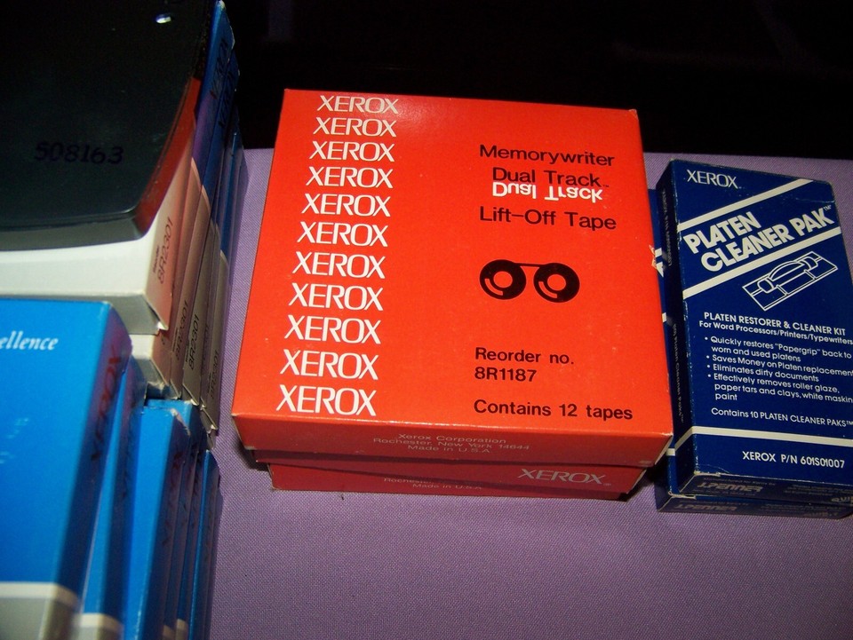 XEROX 8R2301 XCP MEMORY WRITER 14 8R1187 LIFT OFF TAPE 3 9RB 1008 ...