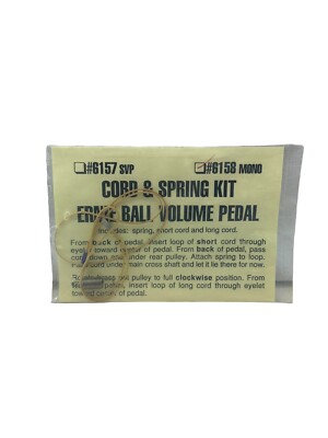 Ernie Ball Cord & Spring Kit 6158 Mono Volume Pedal - New Old Stock ...