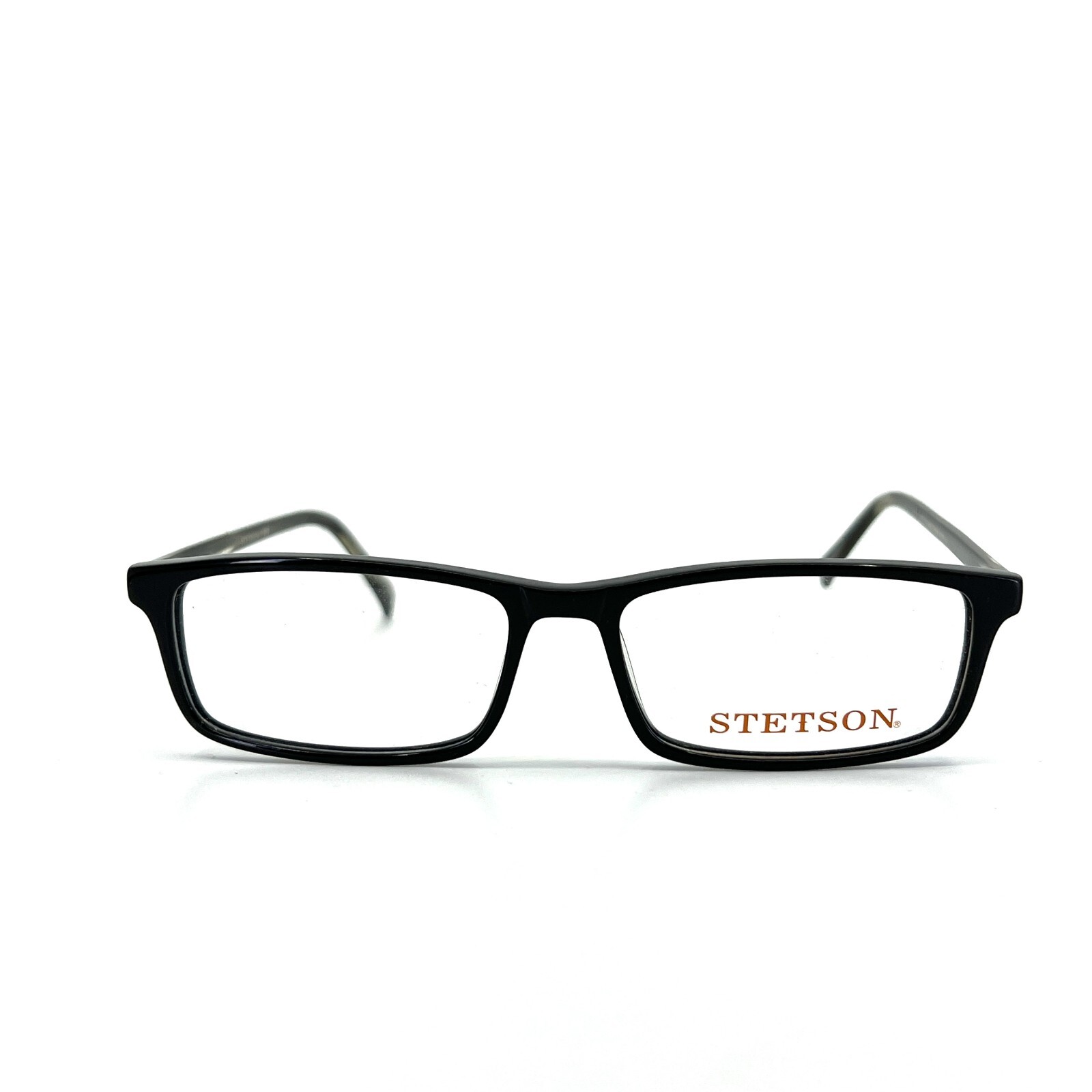 Stetson 309 Zyloware 021 Eyeglasses Rectangle Full Rim Black Frames 54 ...