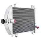 4-Row Core Aluminum Radiator For Fit 1928-29 Ford Model A Heavy Duty 3 ...