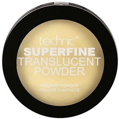 TECHNIC Superfine Translucent Make-Up Pressed Face Powder Vegan 12g ...