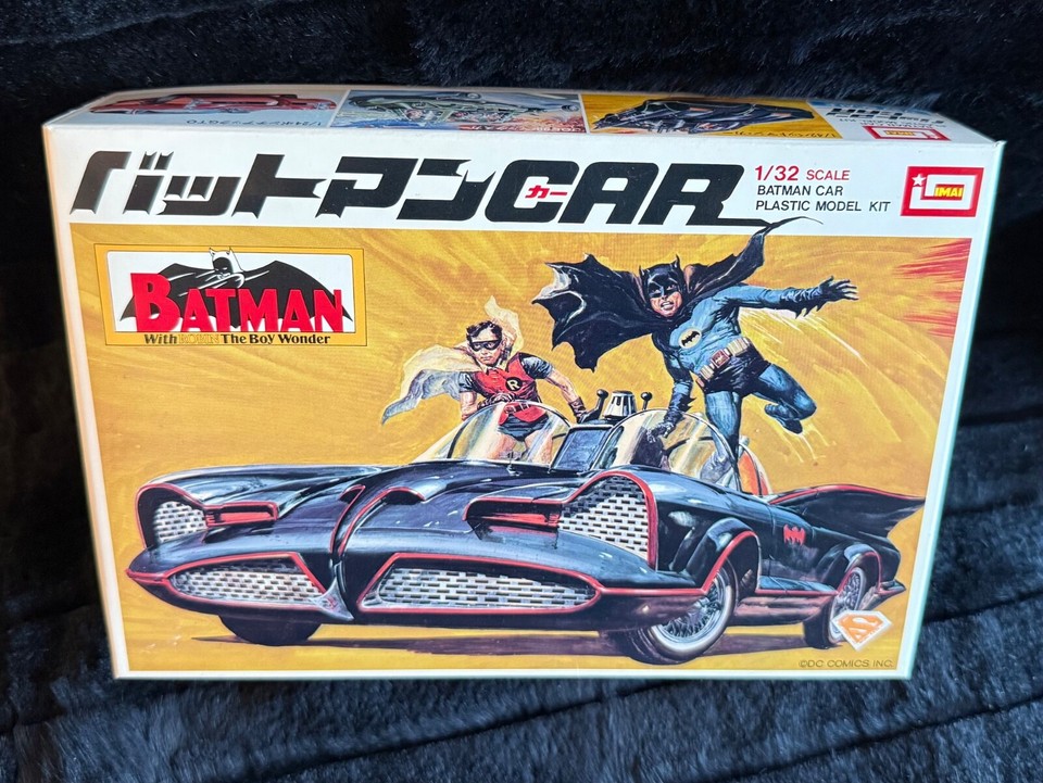 IMAI Batman's BATMOBILE Model Kit 1/32 scale with SEALED parts bags NEW ...