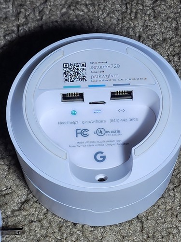 Google WiFi Model AC-1304 Mesh Wi-Fi - Router ~ Extender ~ Point EUC ...