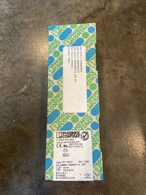 50pcs Phoenix Contact 3004362 UK5N DIN Rail Pass-Thru Clamp Grey New in ...