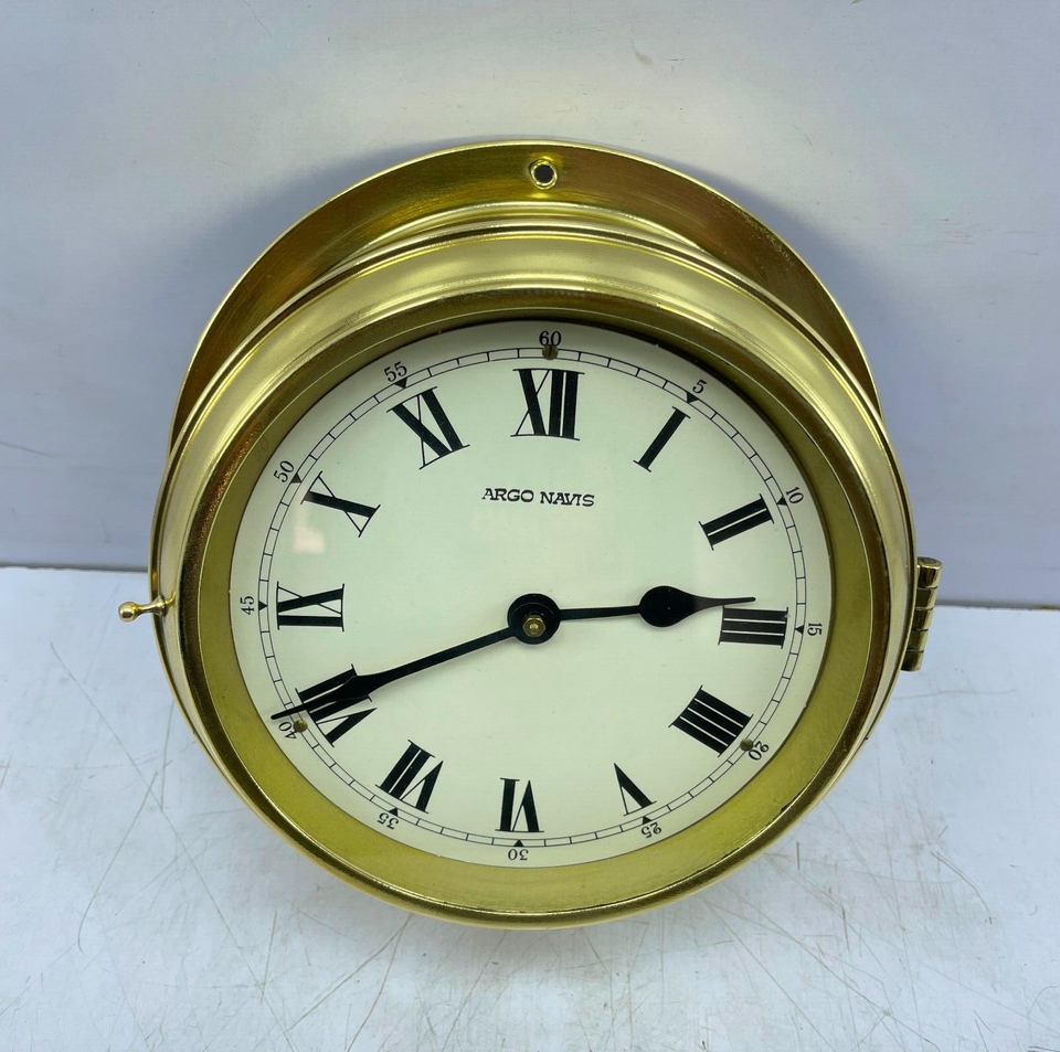 AgroNavis Ship Boats Yacht Maritime Marine Roman Dial Brass All Rooms ...