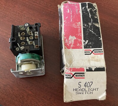 S407 Headlight Switch Borg-Warner | eBay