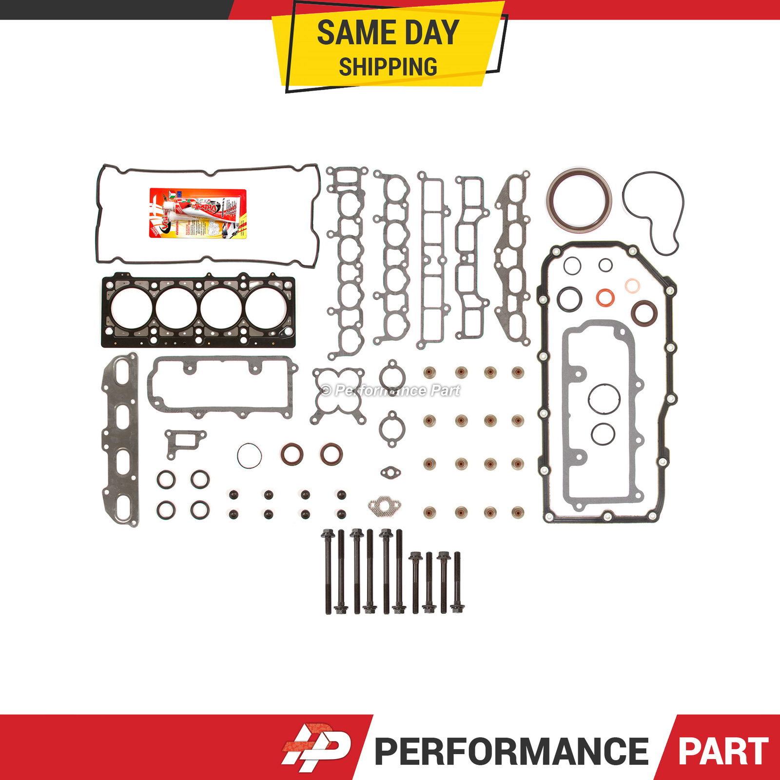 Full Gasket Set Head Bolts for 95-99 Dodge Neon Chrysler Mitsubishi ...