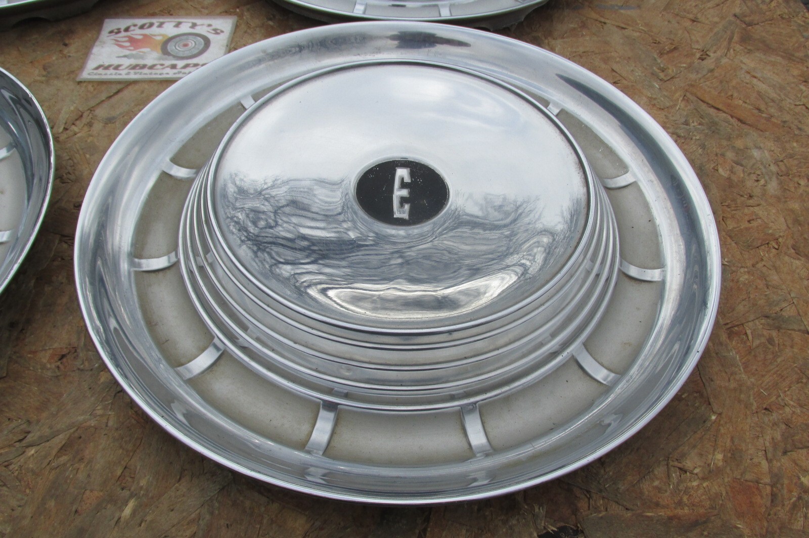 🚦1958 EDSEL CORSAIR, CITATION, ETC 14" WHEEL COVERS, HUBCAPS, SET OF 4🚦 ...