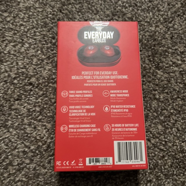 Raycon E25 The Everyday True Wireless Earbuds - Red for sale online | eBay