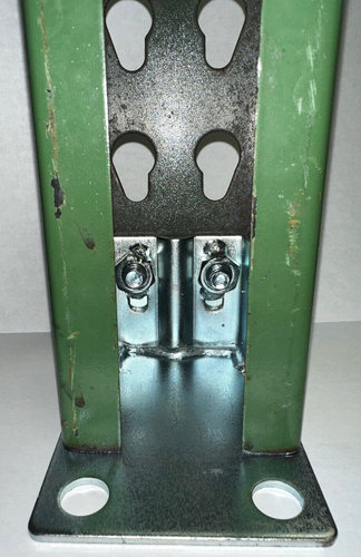 (24) Pallet Racking Universal Foot Plates for Upright; Nuts, Bolts ...