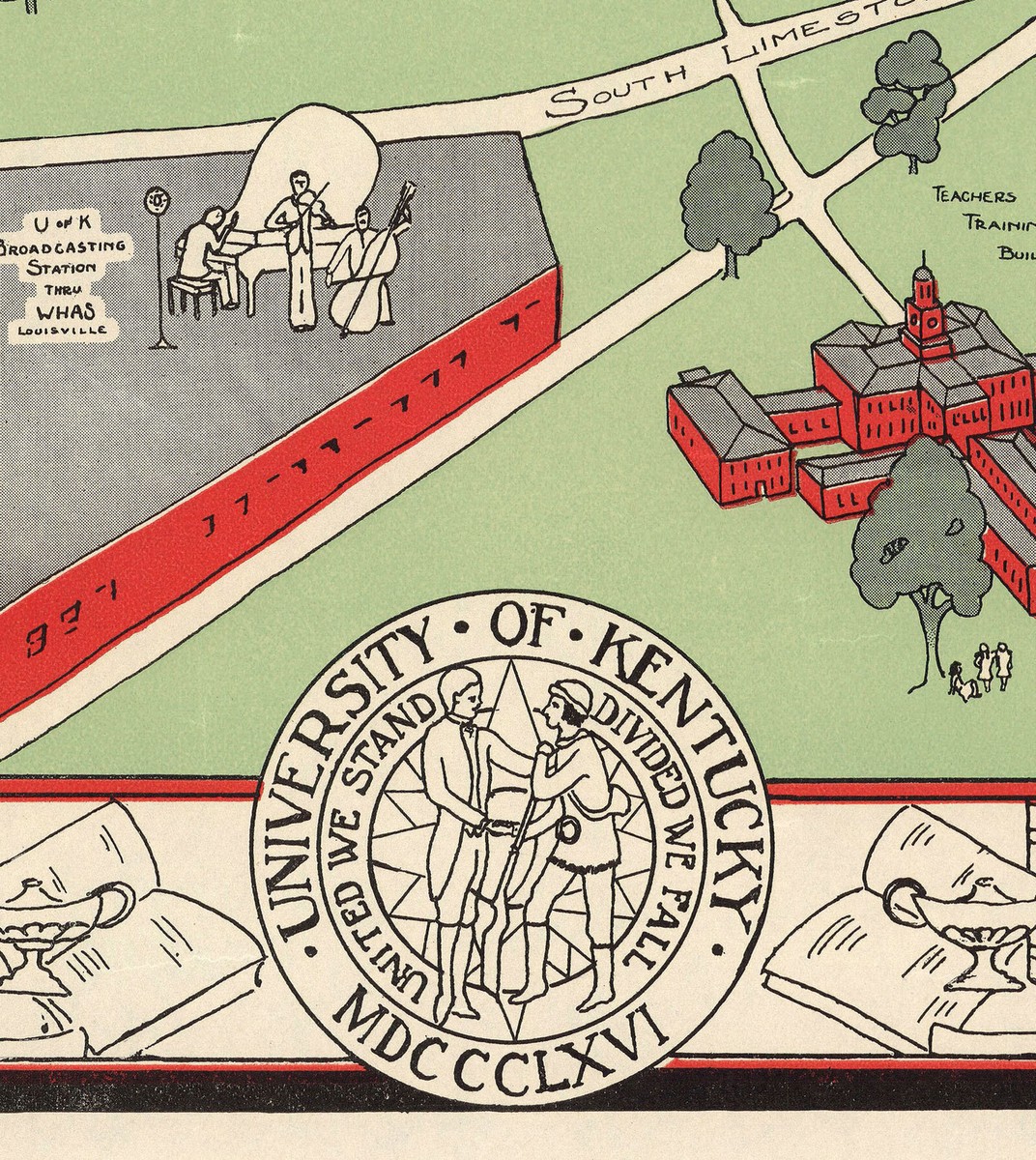 University Of Kentucky Campus Map Map Of The World