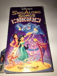 Disney sing along songs friend like me vhs - fikoled