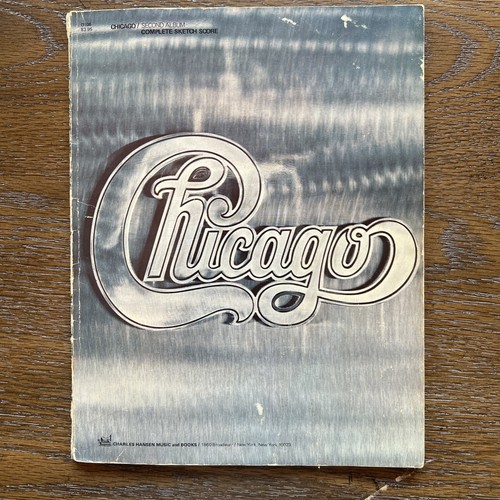 Chicago 2nd Album Complete Sketch Score music song Book | eBay