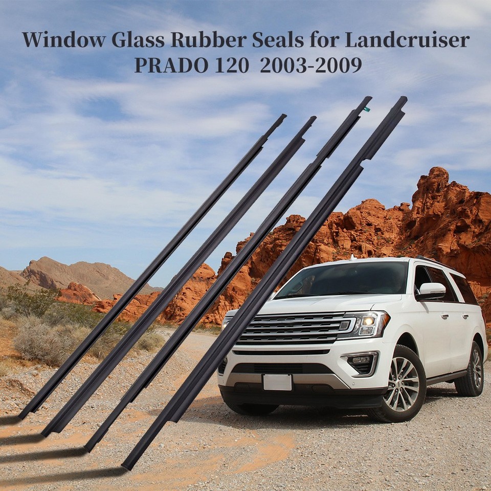 Door Window Moulding Trim Weatherstrip Kit for Lexus GX470 2003-2009 ...