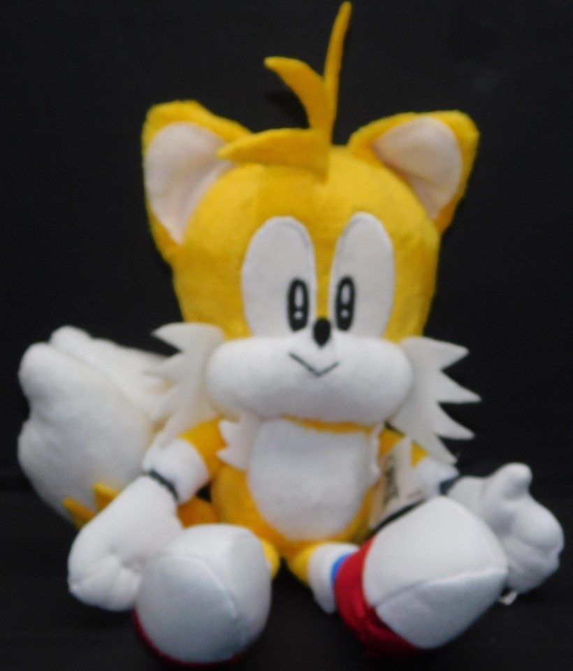 20TH ANNIVERSARY SONIC THE HEDGEHOG JAZWARES CLASSIC TAILS 9" PLUSH ...