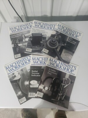 MACHINIST A LATHE MILL Machinist's Workshop Magazine Vol 14 Year 2001 ...