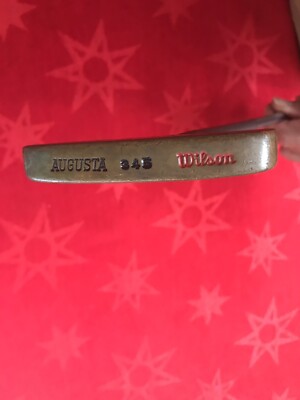 Vintage Wilson Golf AUGUSTA 345 PUTTER 2-Way Blade Right or Left Head ...