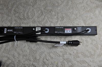 Geist Manufacturing Digital Power Meter with Twist-Lock Plug JBCN200 ...