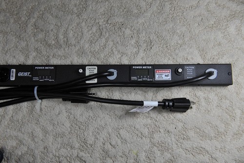 Geist Manufacturing Digital Power Meter with Twist-Lock Plug JBCN200 ...