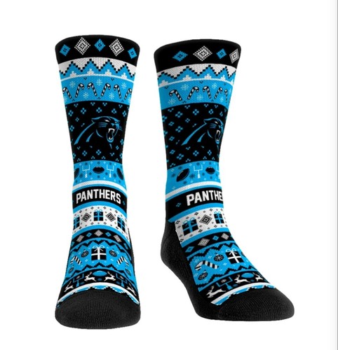 Carolina Panthers NFL Rock Em Socks Size L/XL | eBay