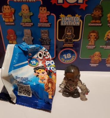 DC Ooshies Blind Bag Cyborg Hologram | eBay