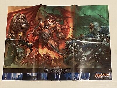 Magic MTG Dissension One-Sided Promotional Poster NEW READ TCG CCG | eBay