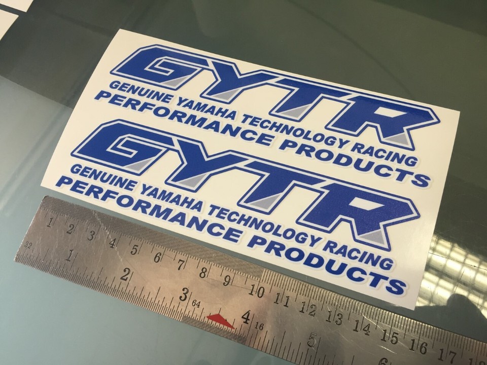 GYTR Sponsor Decals Stickers (Blue) (2 stickers) | eBay