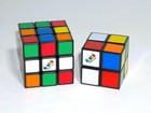RUBIK’S CUBE DUO PACK GIFT SET MINI 2X2 CLASSIC 3X3 COLOR-MATCH PUZZLES ...