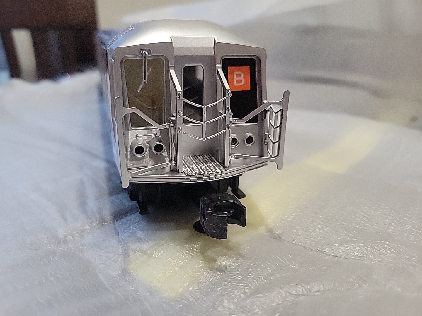 MTH MTA NYC Subway R40 B Train 1 Add-on car only O scale / O gauge Bmt ...