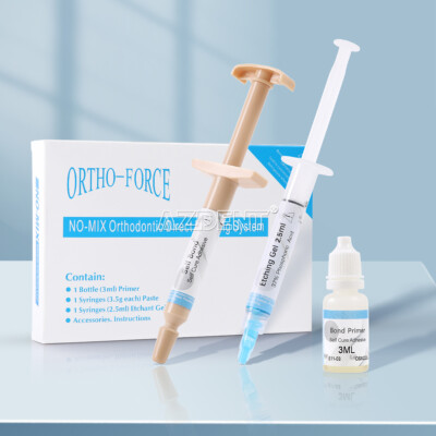 Dental Orthodontic Light Cure Adhesive Resin Kit Bracket Bonding Curing ...