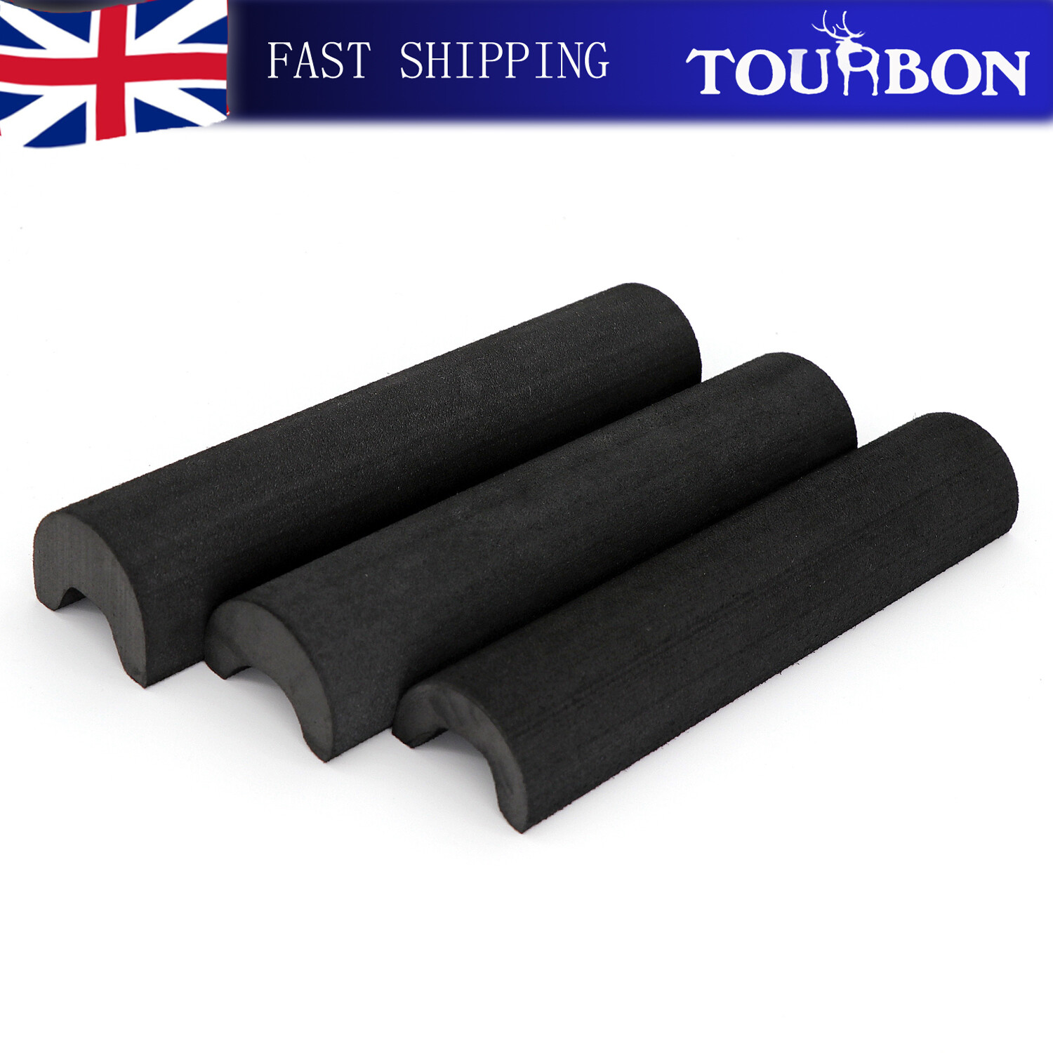 TOURBON 3pcs Rifle Shotgun Comb Raiser Lift Pad Eva Foam Cheek Rest ...