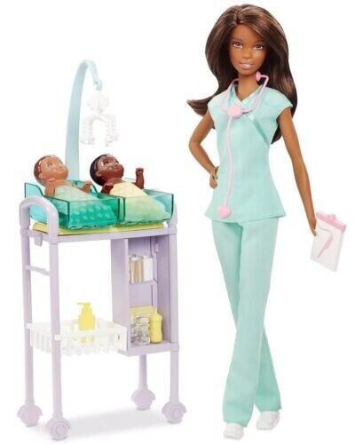Cute Little Babies Doctor Roleplay Doll Playset, Brunette,DVG12 ...