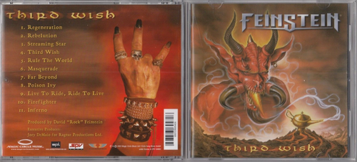 Feinstein - Third Wish CD 2003 STEAMHANNER GERMANY | eBay
