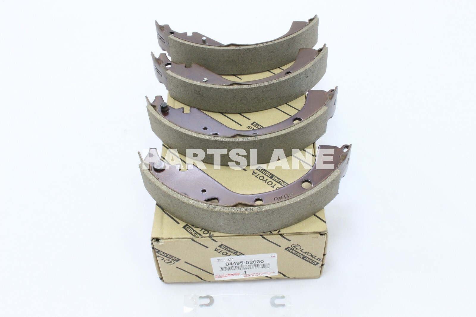 04495-52030 Toyota Corolla Spacio Wish OEM Genuine Rear Drum Brake Shoe ...