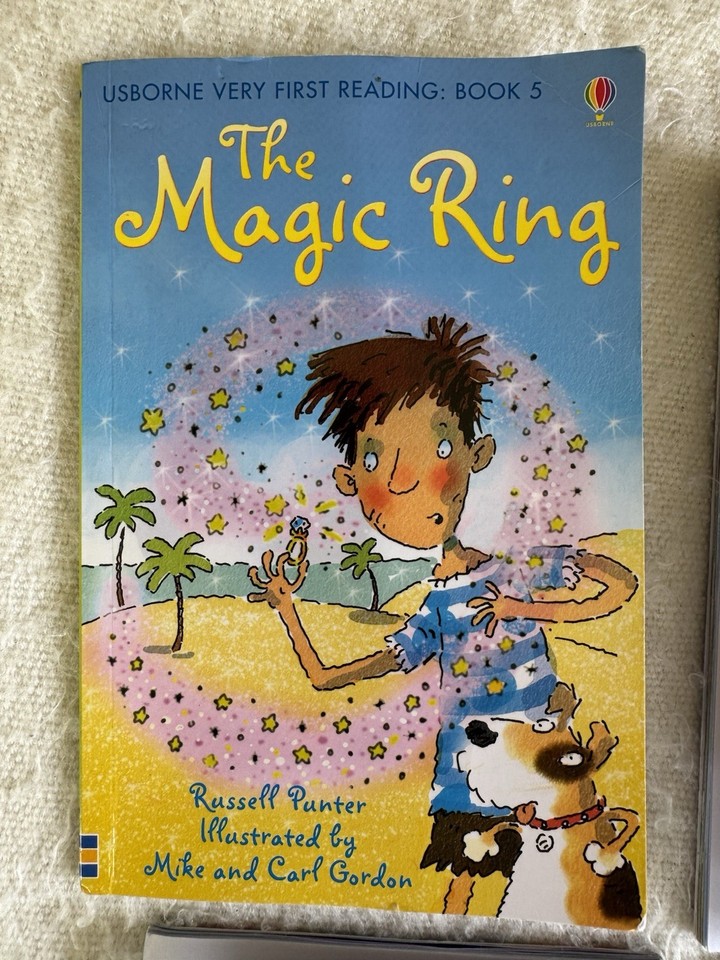 4 Usborne Very First Reading Books Preschool 3+ Homeschool Activities ...