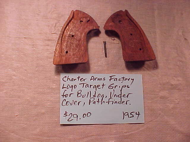 #1954 - Charter Arms Factory Logo Grips for Bulldog, Undercover ...