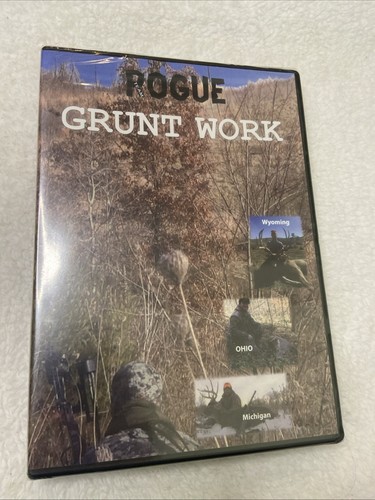 Rogue Grunt Work Dvd Wyoming Ohio Michigan Hunting 2016 888295592550| eBay