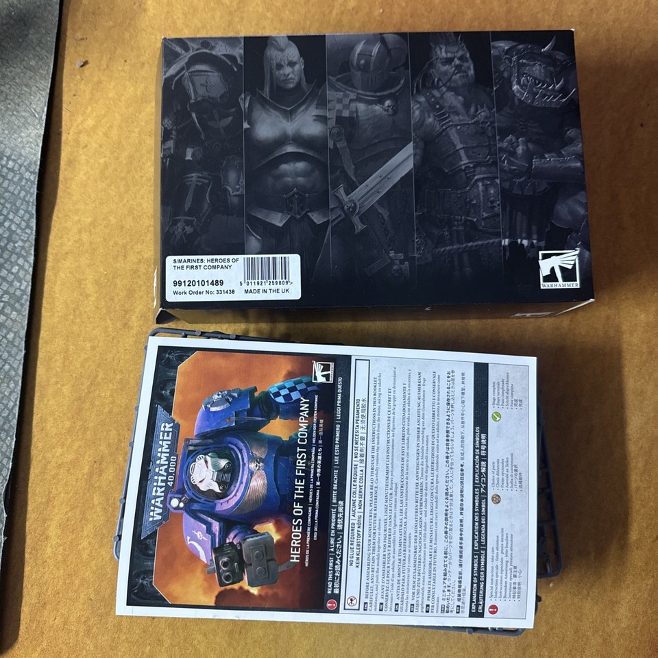 Warhammer 40k Space Marines Heroes of The First Company Blood Angels ...