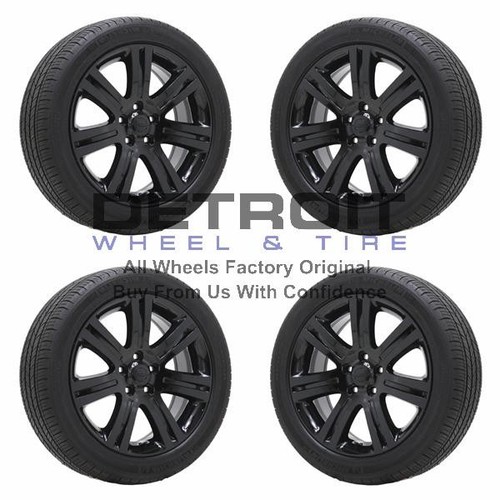 18" CHRYSLER 200 GLOSS BLACK WHEELS RIMS & TIRES OEM 2011-2014 2378 | eBay