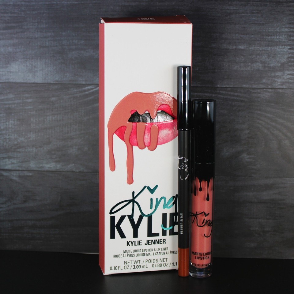 Kylie Jenner King Kylie Lip Kit -Shade A Decade NEW IN BOX | eBay