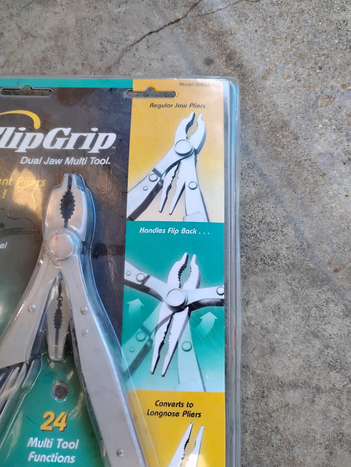 Flip Grip Multi Pliers Multi Tool w/ sheath FlipGrip MultiTool New | eBay