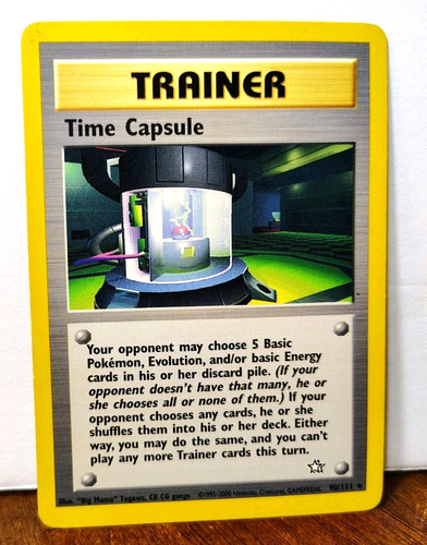 POKEMON TIME CAPSULE 90/111 NON-HOLO RARE NEO GENESIS MP-LP | eBay