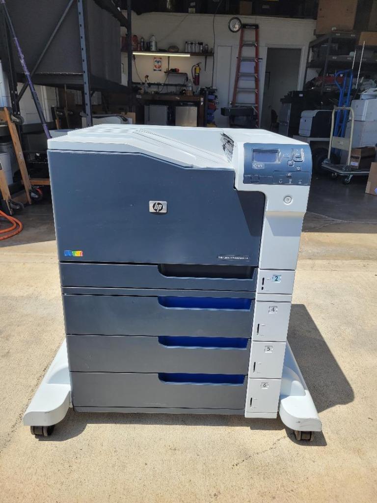 HP Color Laserjet Enterprise M750 11x17 Wide Format Page count 60k W HP ...