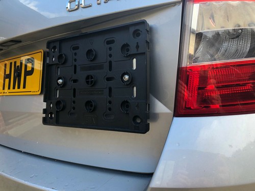 Magnetic Taxi Plate Holder - Private Hire / Carrier License / Cab / Bus ...