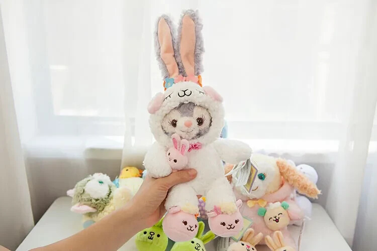 New Easter Stella Lou Rabbit Gelatoni EARS COSTUME Cosplay Plush Toy ...